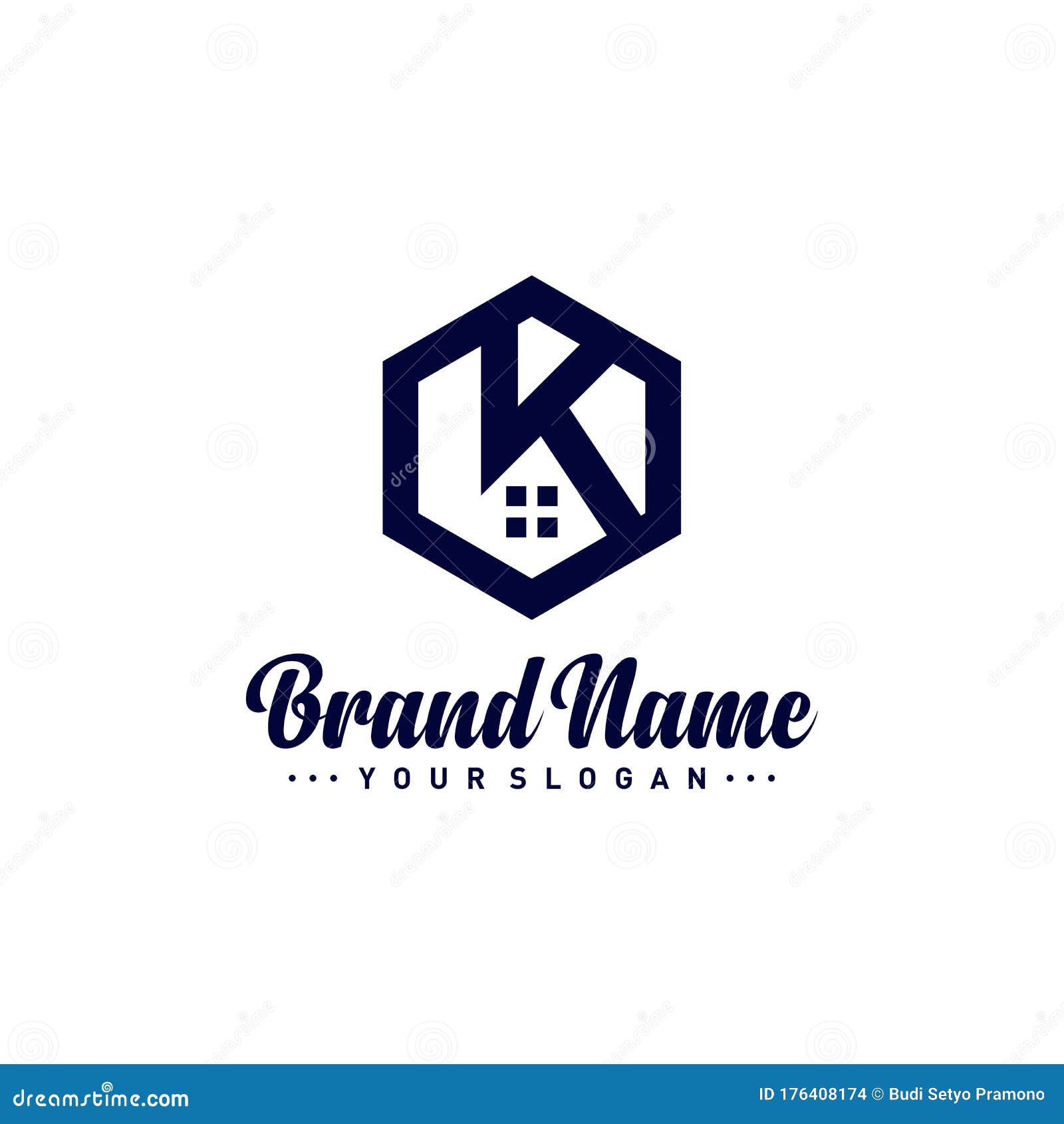 Letter K House Logo Vector Template. Creative K Home Logo Design ...
