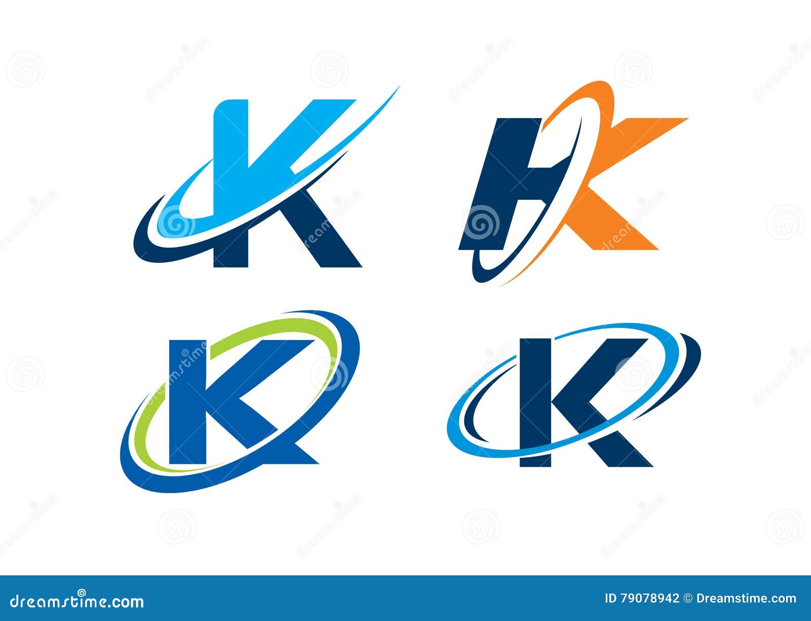 Letter K Infinity Concept Stock Illustrations – 209 Letter K Infinity ...