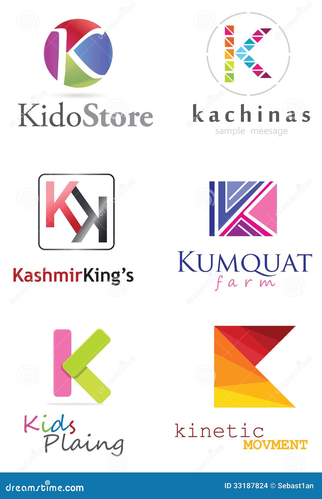 Letter K Logo stock vector. Illustration of biology, culture - 33187824