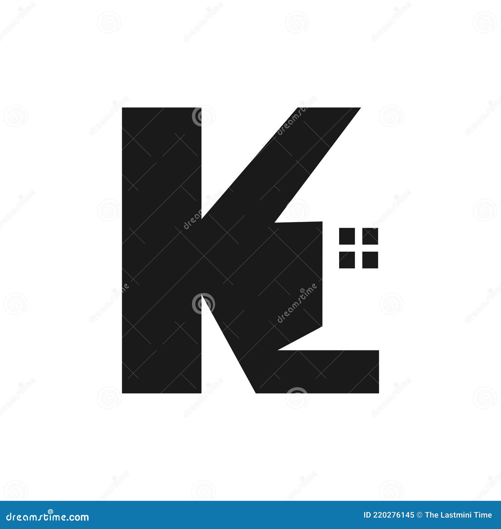 Letter k logo brand stock vector. Illustration of corporate - 220276145