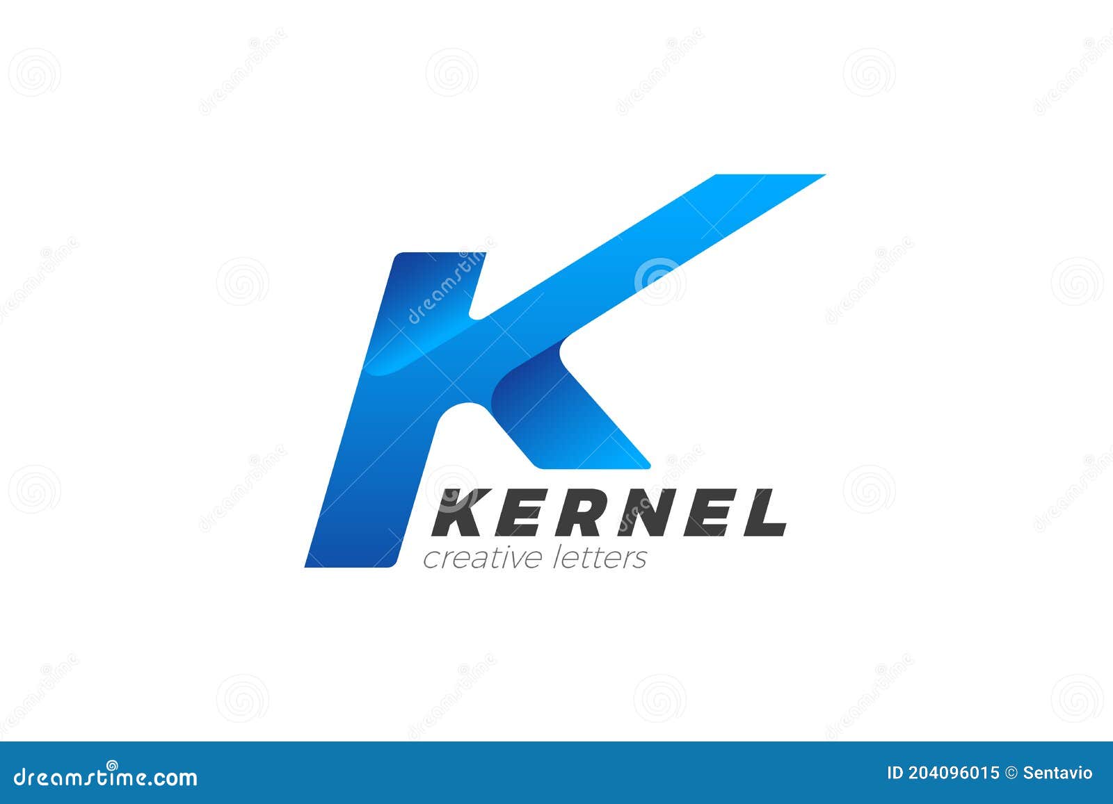 Letter K Logo Design Corporate Business Technology Logistic Cargo ...
