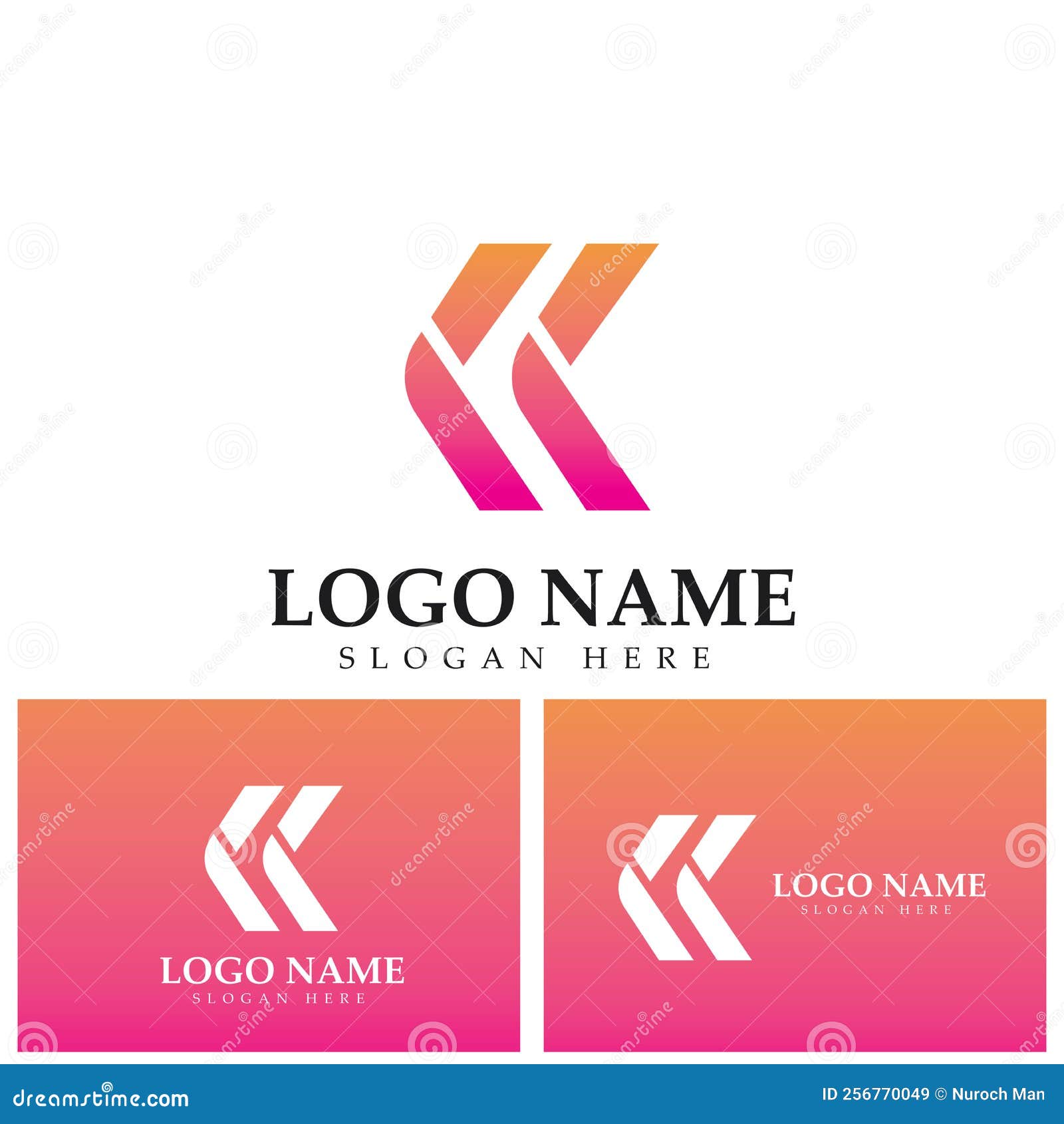 Letter K Logo Icon Design Template. Stock Vector - Illustration of ...