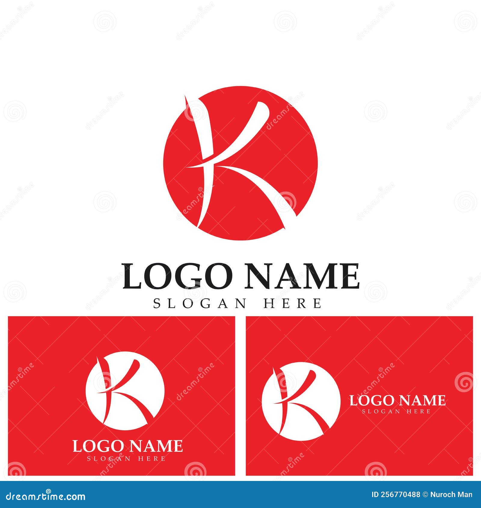 Letter K Logo Icon Design Template. Stock Vector - Illustration of ...