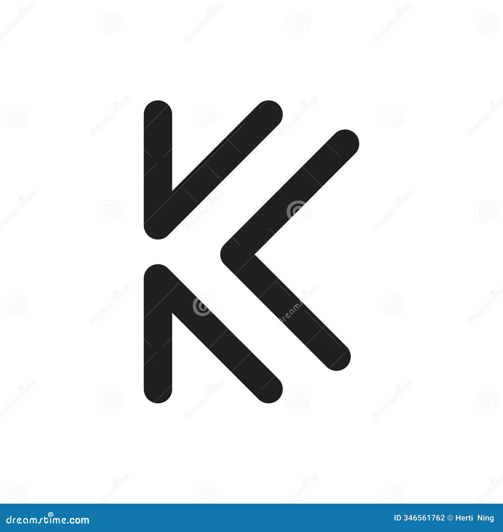 Letter K Logo Template Icon Stock Illustration - Illustration of ...