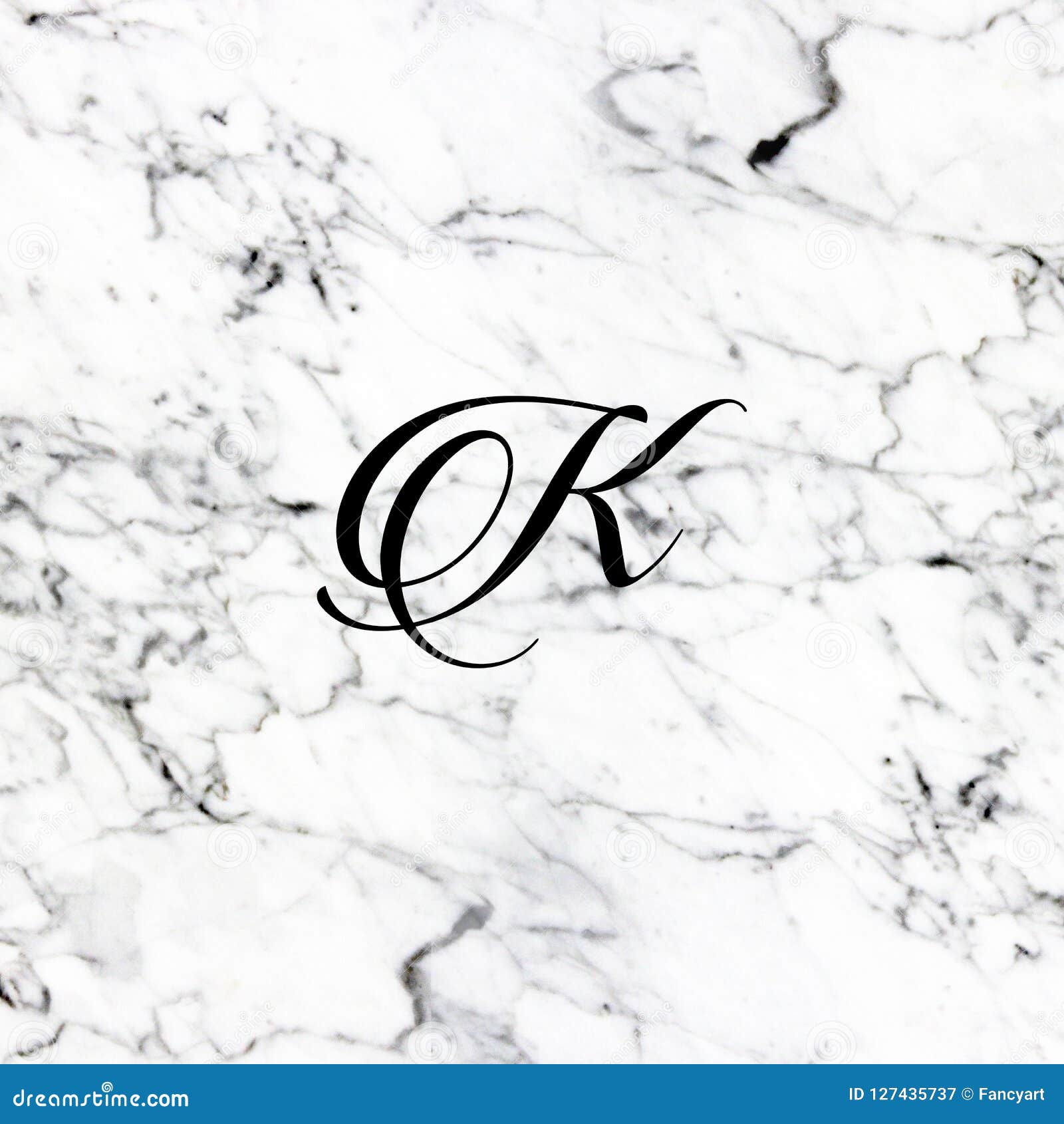 Letter K on Marble Texture Initial Stock Image - Image of drawing ...