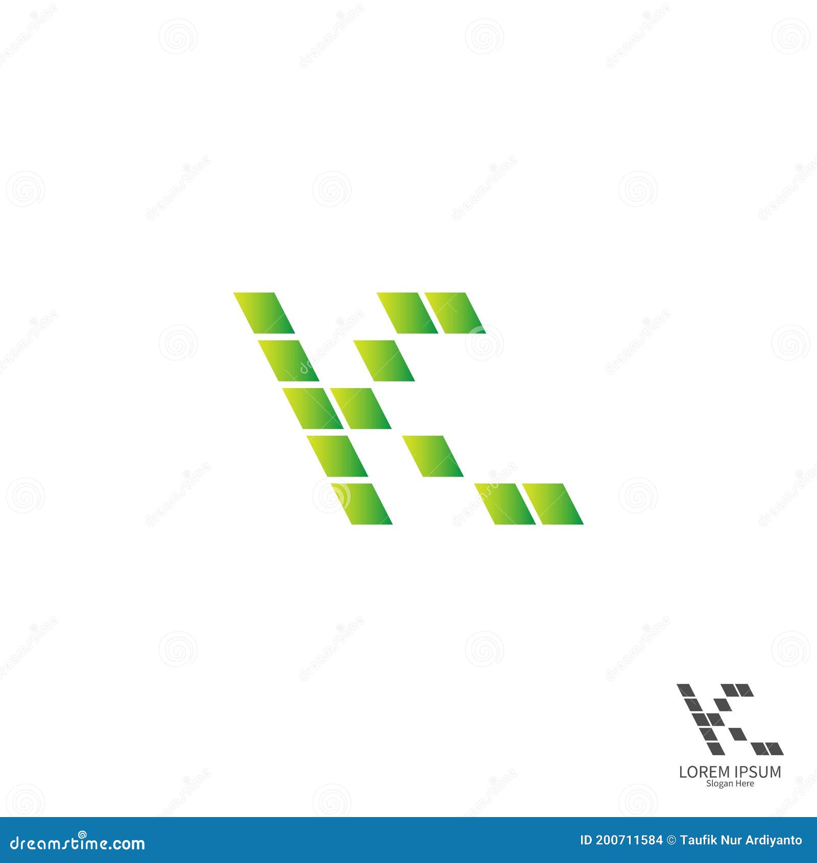 Letter K Square Logo Icon Concept Design Stock Vector - Illustration of ...