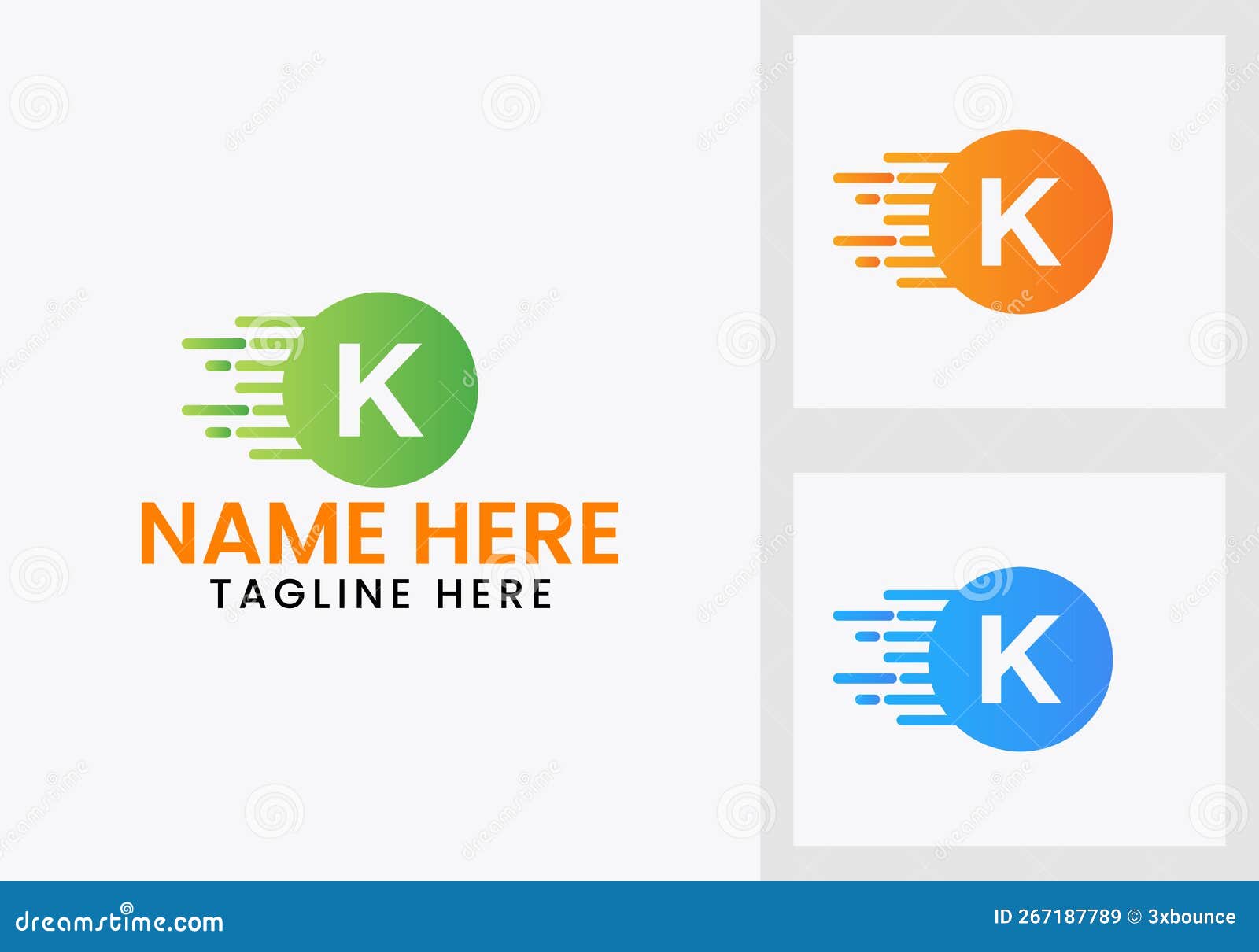 Letter K Technology Logo Design Template. Modern Logotype Symbol Stock ...