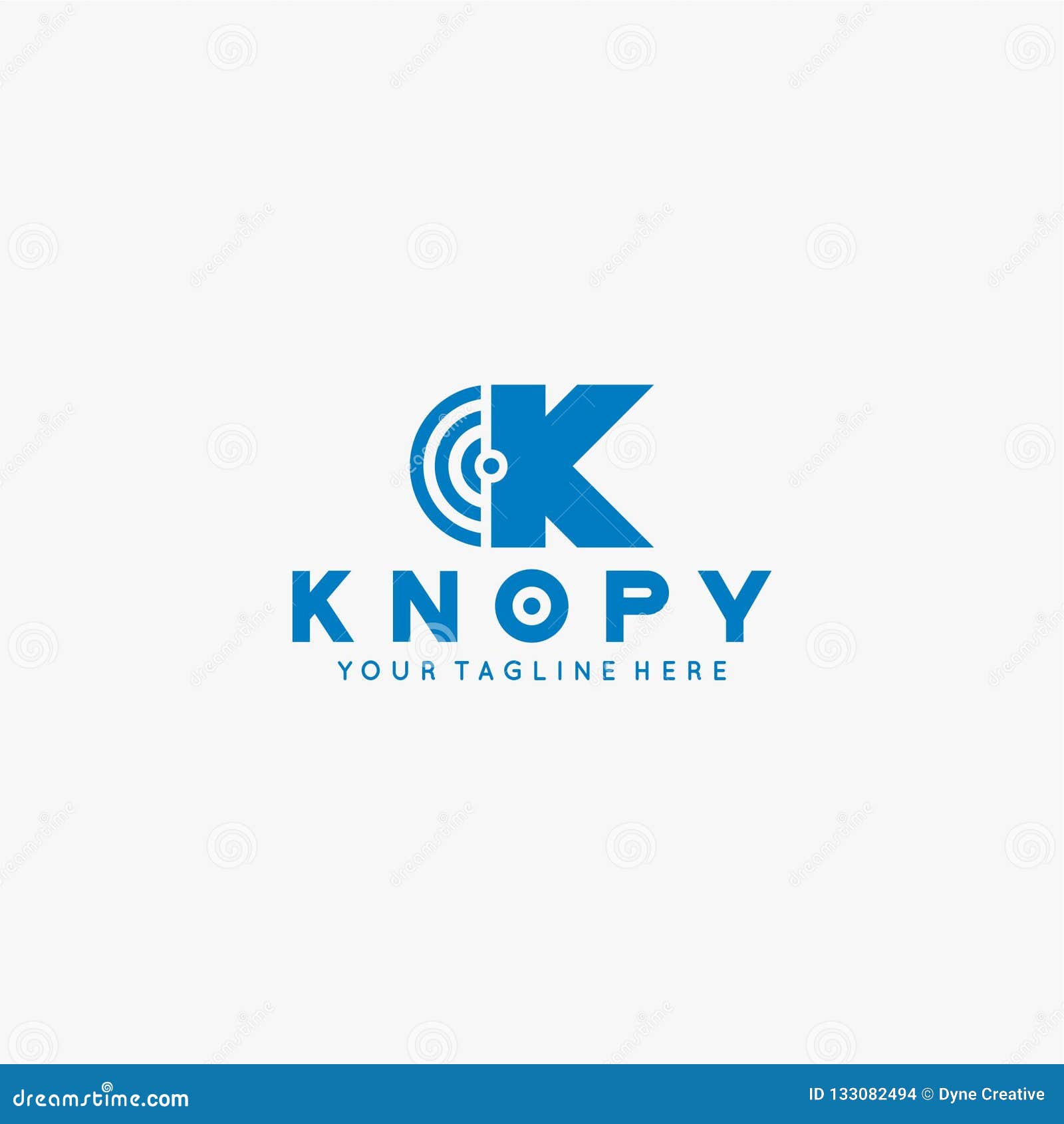 Letter K Technology Logo Design Vector Stock Vector - Illustration of ...
