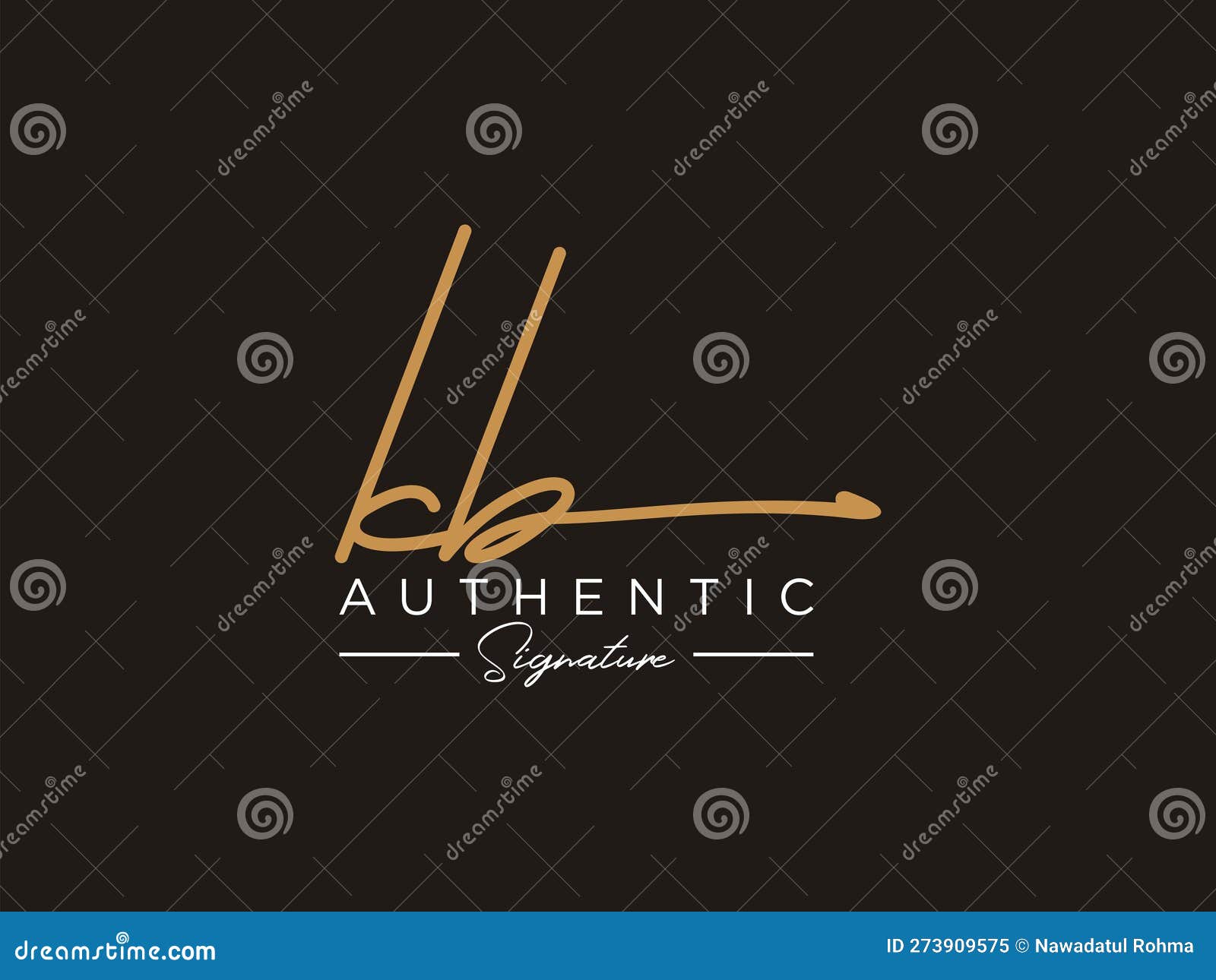 Letter KB Signature Logo Template Vector Stock Vector - Illustration of ...
