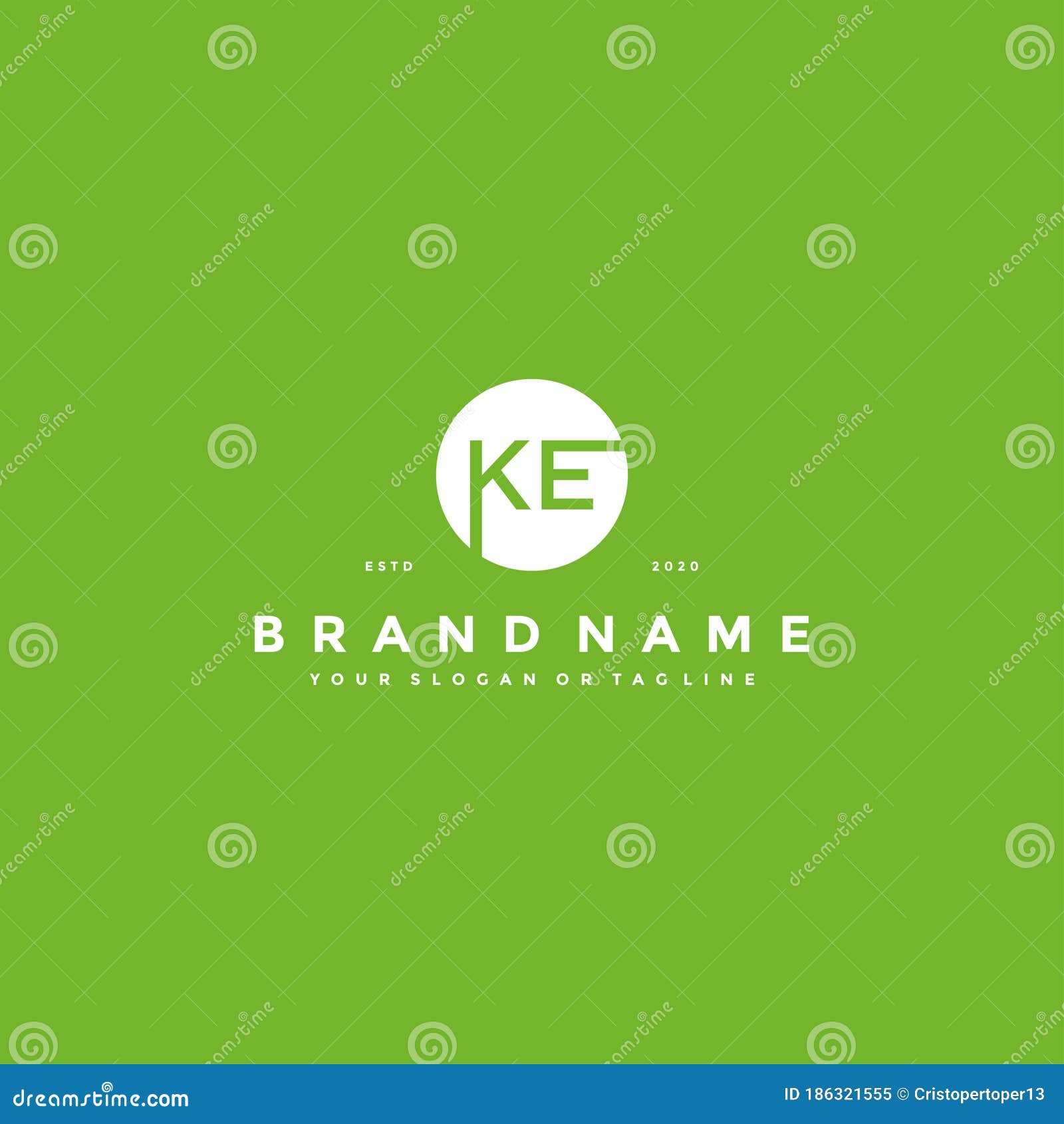 Letter KE Logo Design Vector Stock Vector - Illustration of gold ...