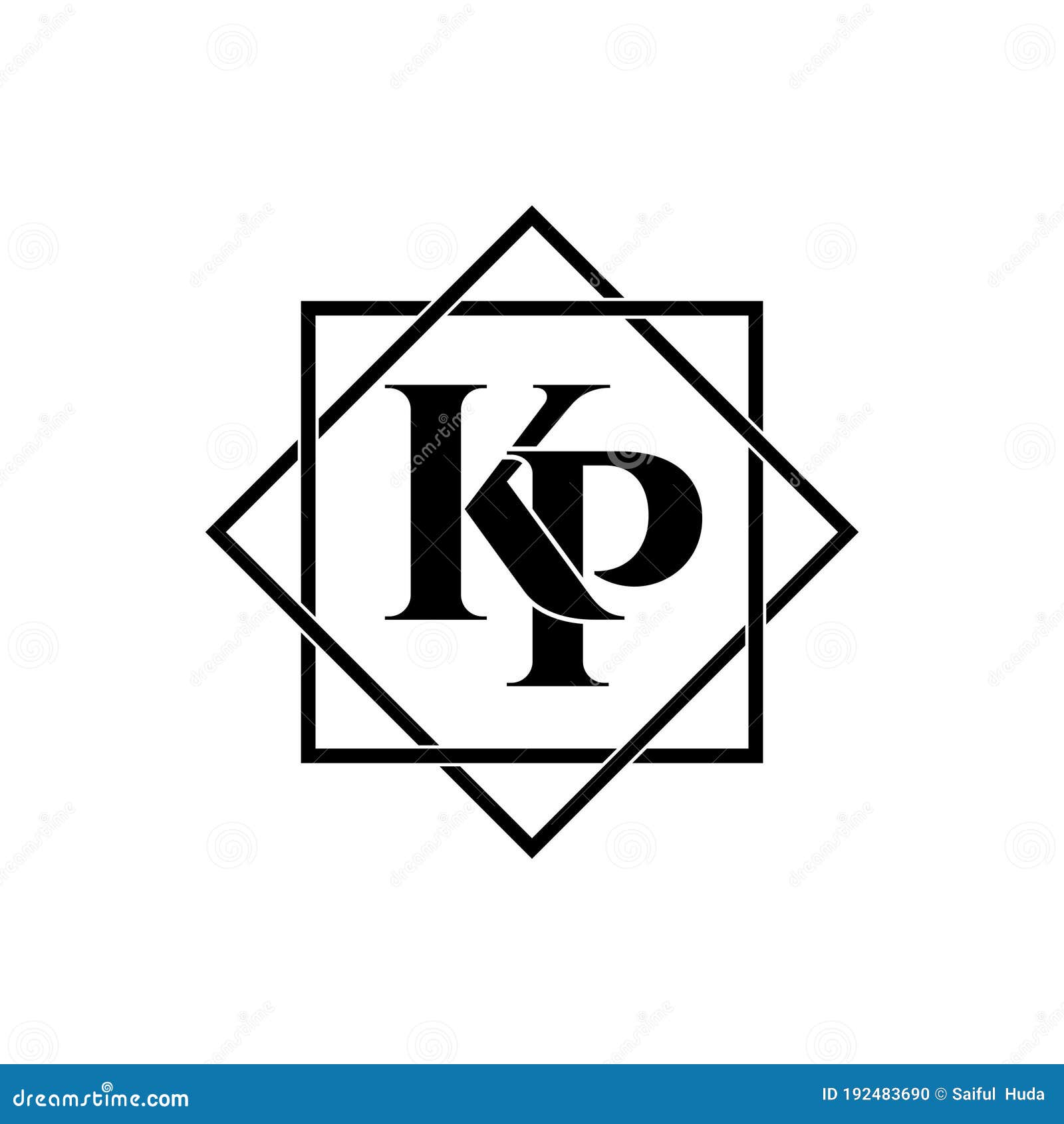 Letter KP Simple Monogram Logo Icon Design. Stock Vector - Illustration ... Letter KP Simple Monogram Logo Icon Design. Stock Vector - Illustration ...