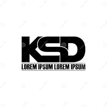 Letter KSD Simple Monogram Logo Icon Design. Stock Vector ...