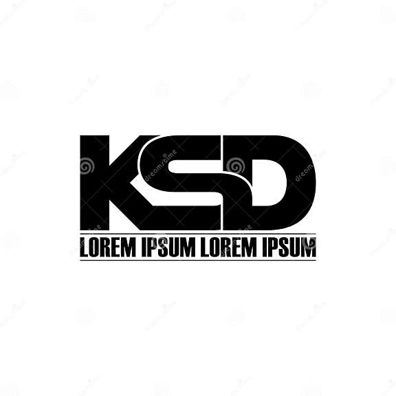 Letter KSD Simple Monogram Logo Icon Design. Stock Vector ...