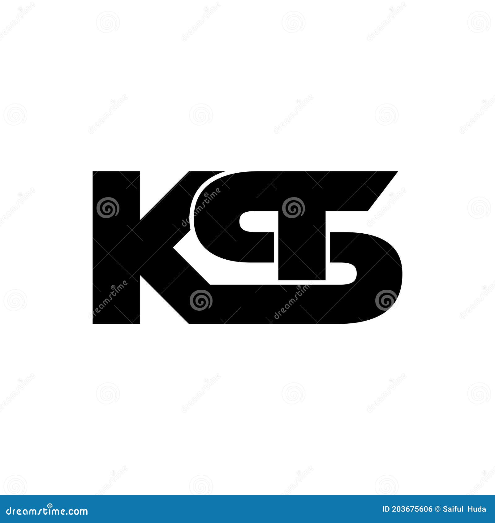 Letter KST Simple Monogram Logo Icon Design. Stock Vector ...