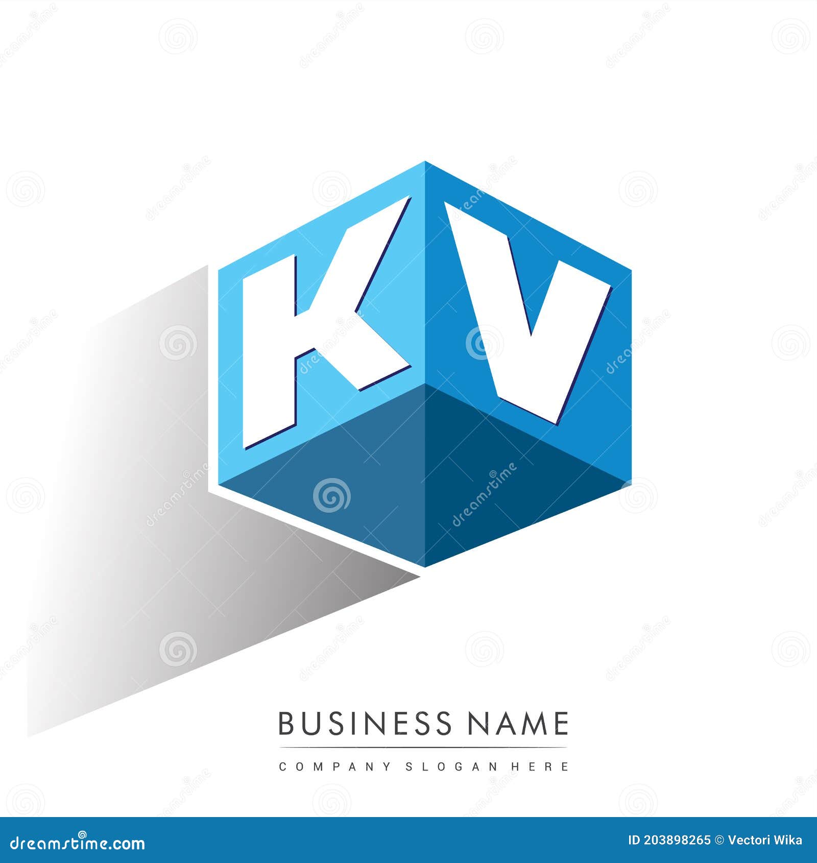 Kv Logo Design