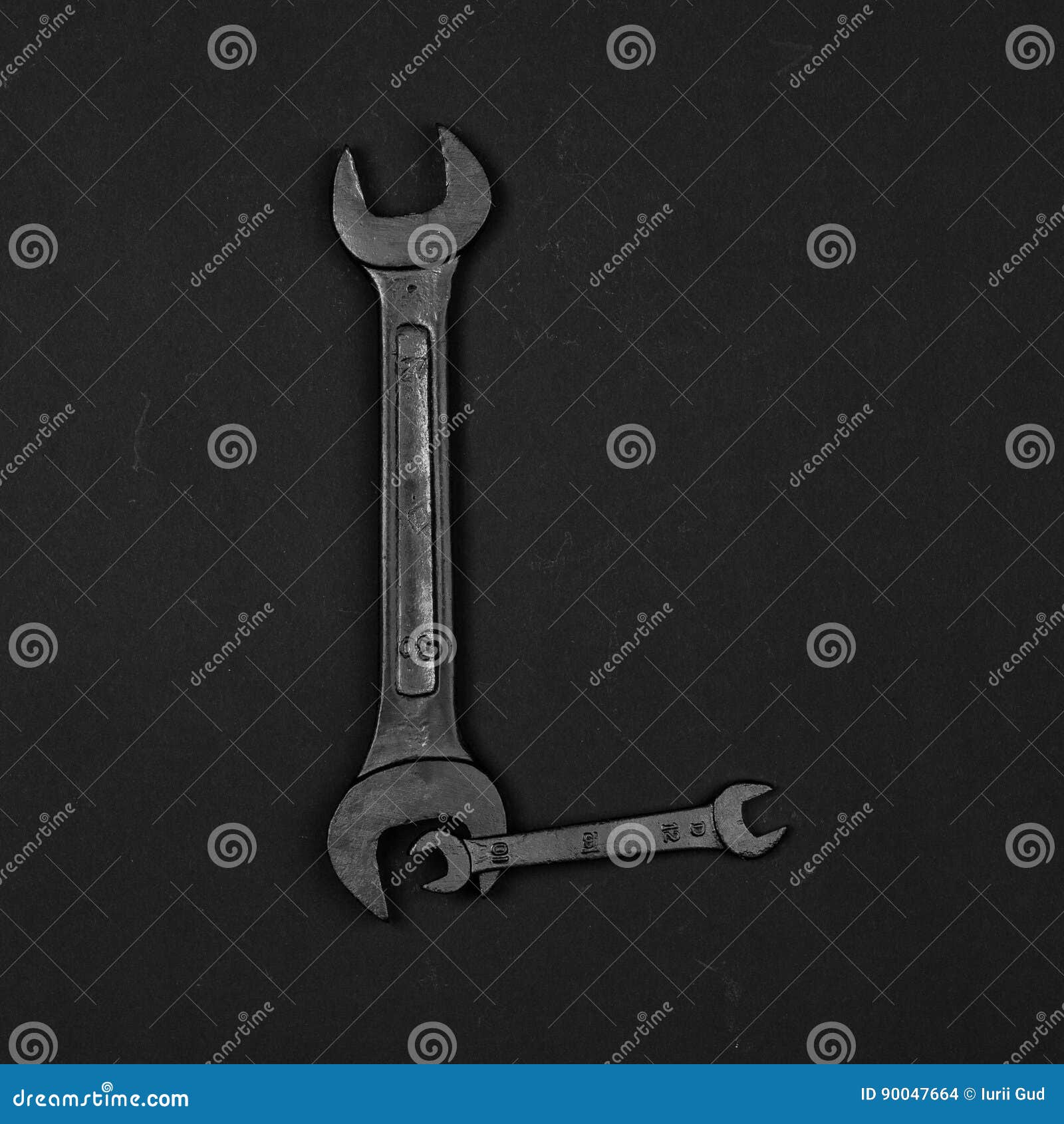 Letter L. Alphabet Made of Repair Tools Stock Photo - Image of identity ...