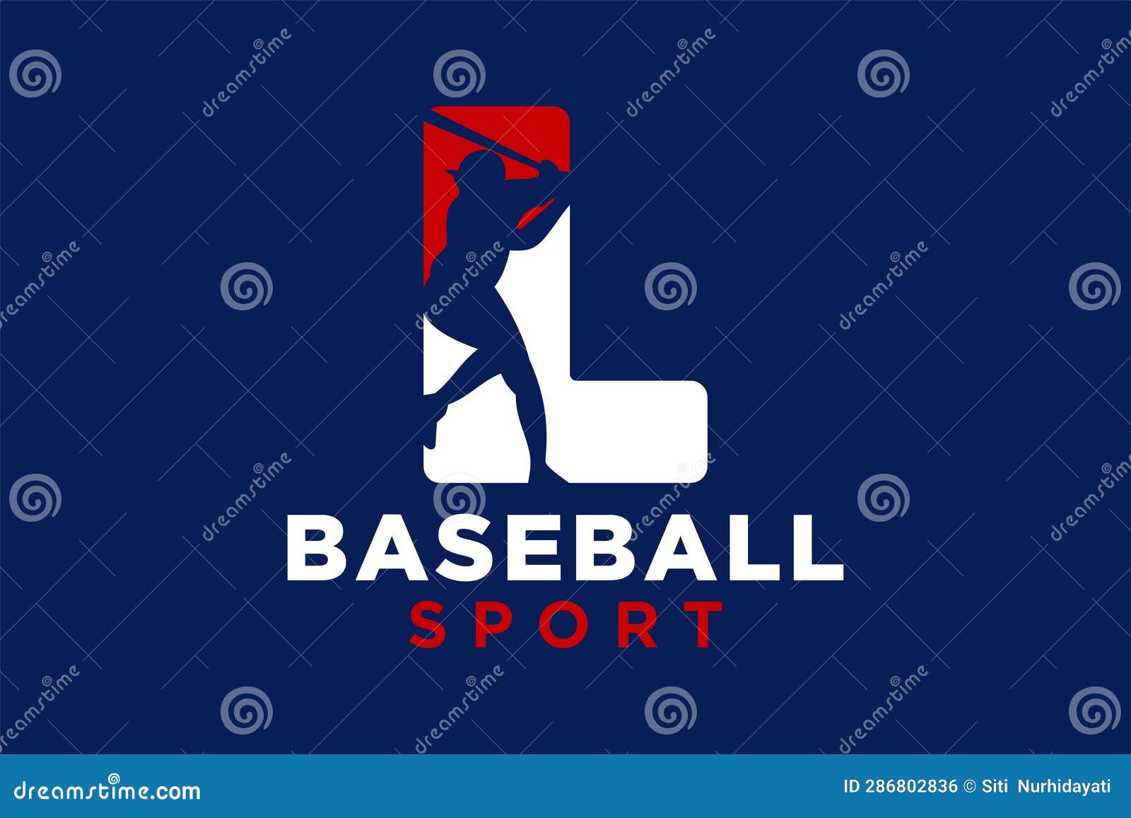 Letter L Baseball Logo Icon Vector Template, Stock Vector ...