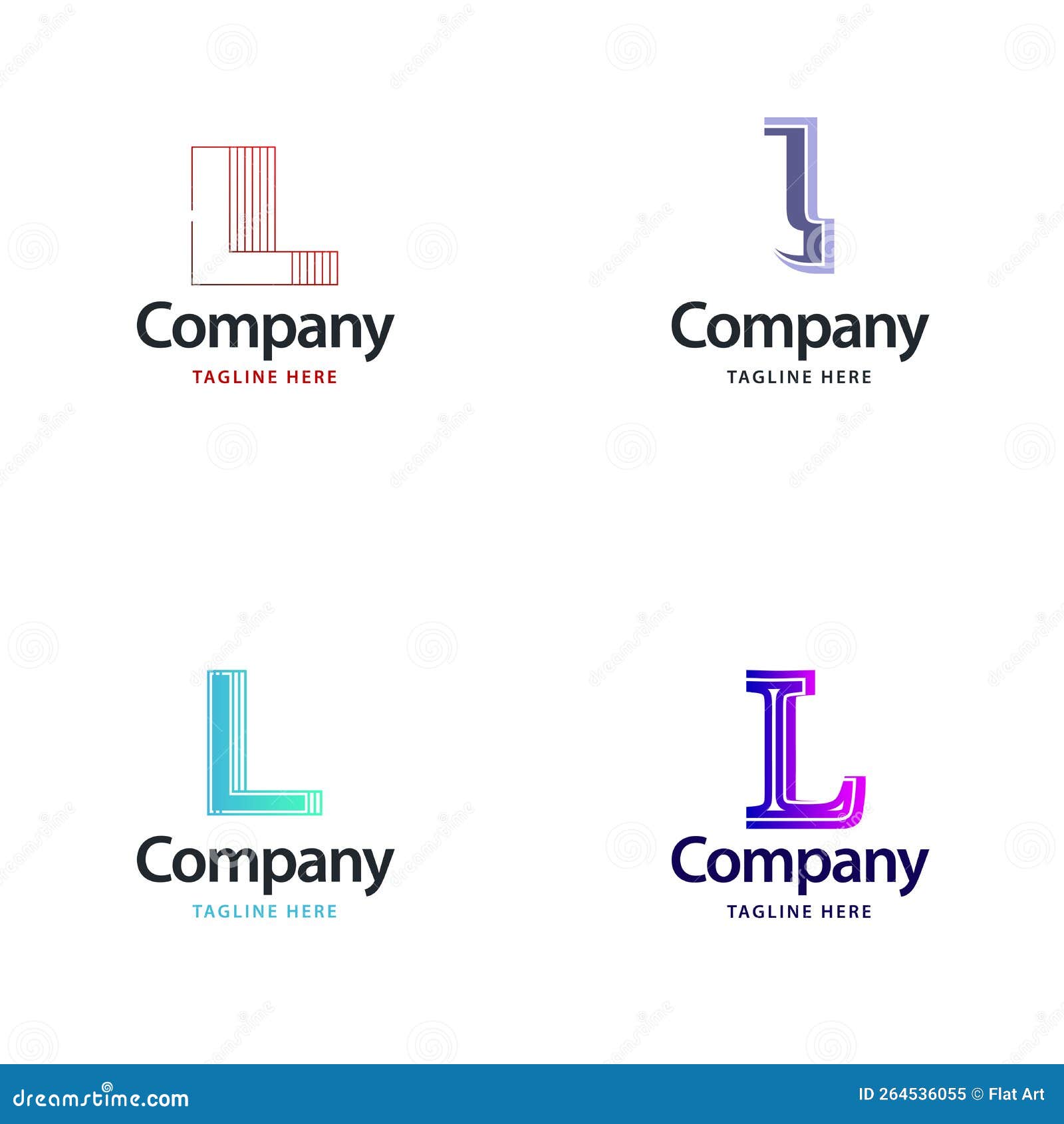 Letter L Big Logo Pack Design Creative Modern Logos Design for Your ...