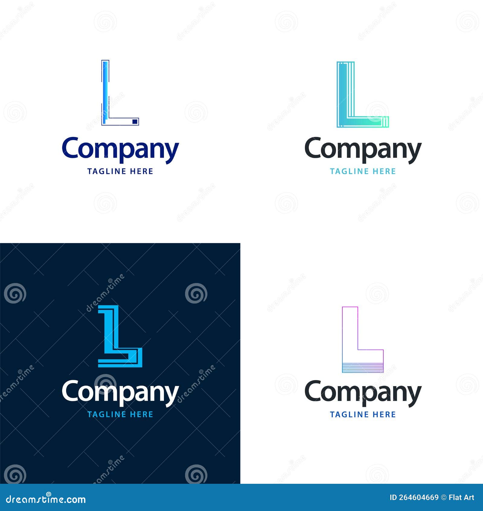 Letter L Big Logo Pack Design Creative Modern Logos Design for Your ...