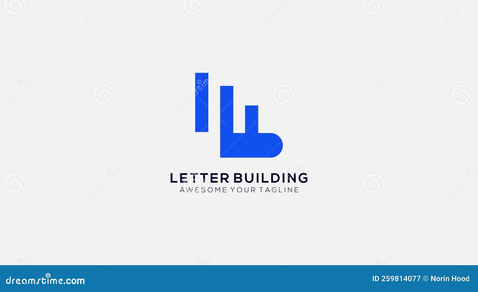 Letter L Building Construction Logo Design Vector Illustration Stock ...