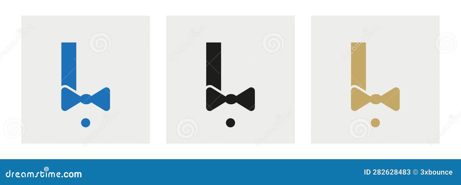 Letter L Business Tie Logo. Suit Logo Design Stock Vector ...