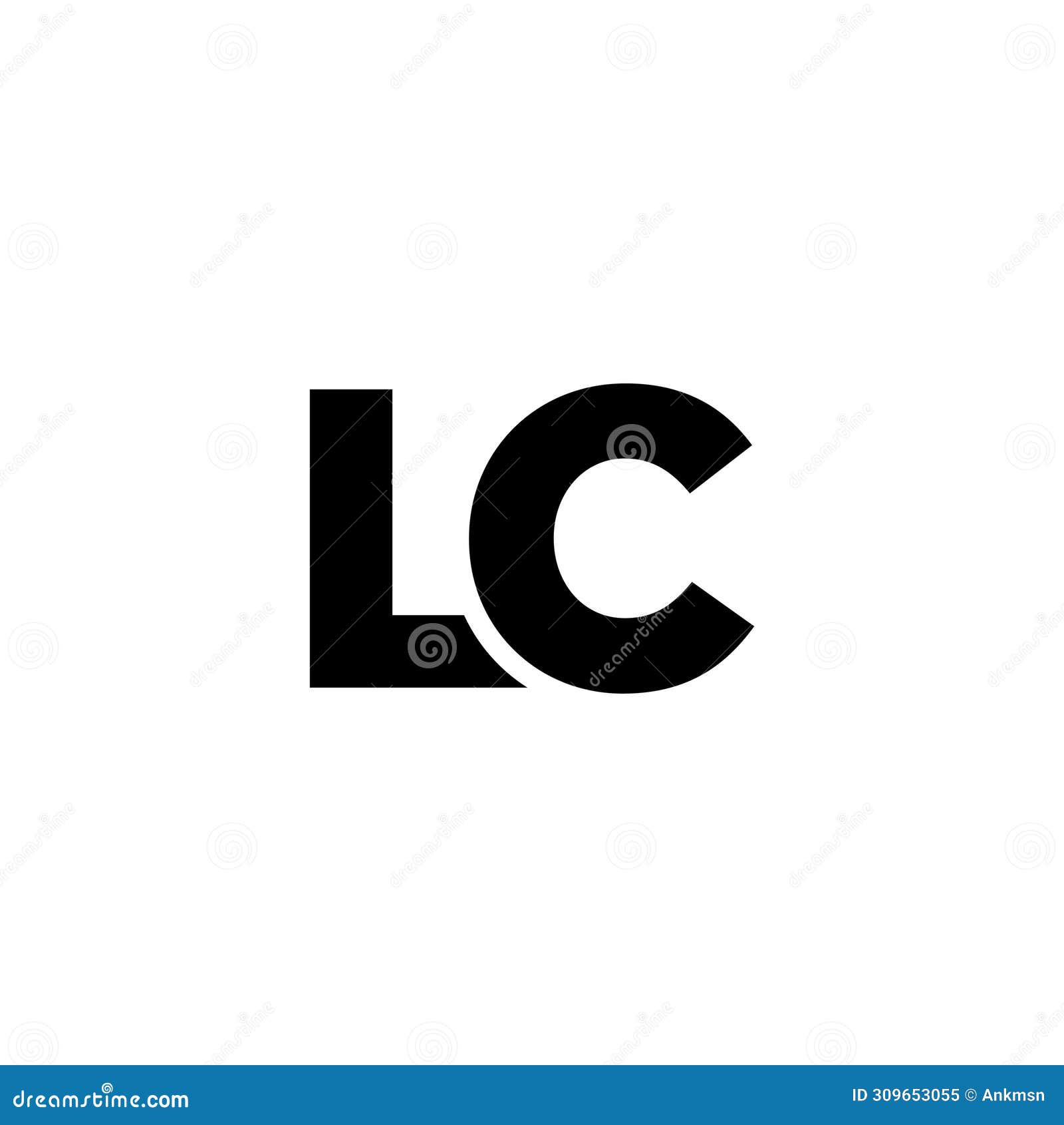 Letter L and C, LC Logo Design Template. Minimal Monogram Initial Based ...