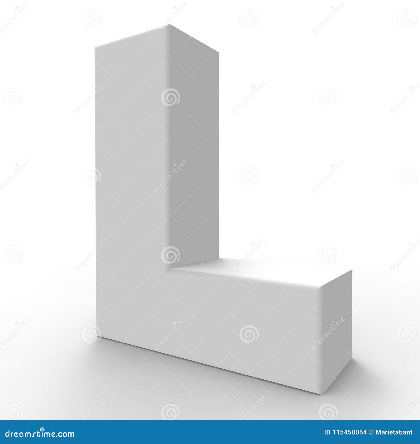 The letter L. stock illustration. Illustration of geometric - 115450064