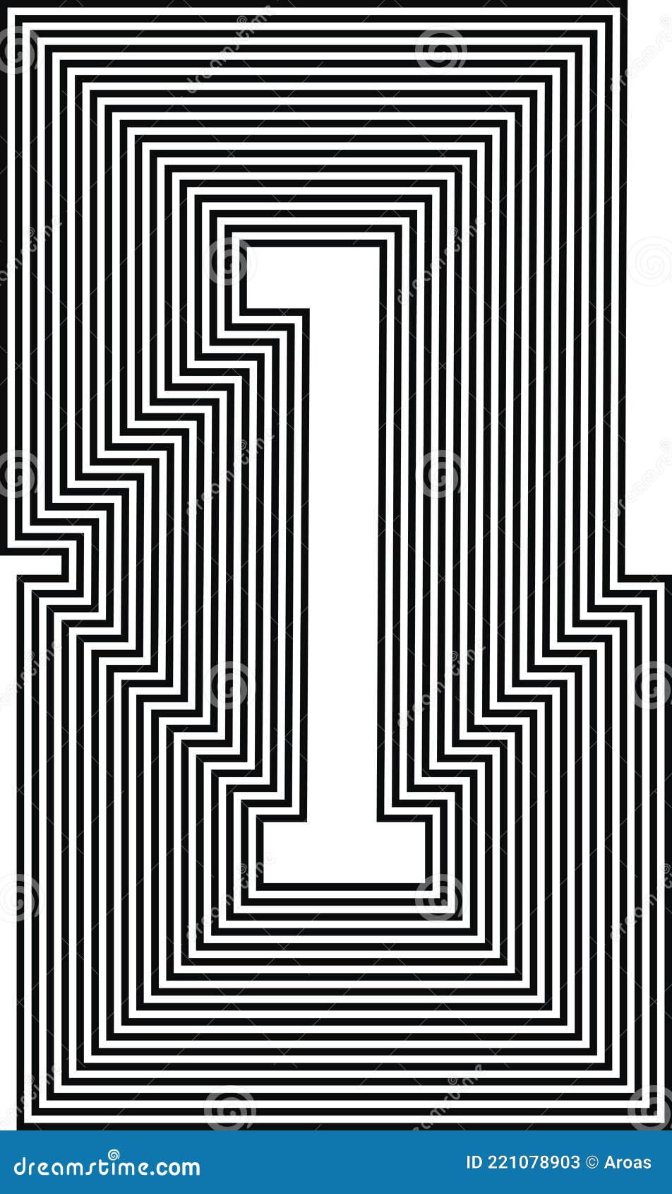 Letter L Line Logo Icon Design Stock Vector - Illustration of concept ...