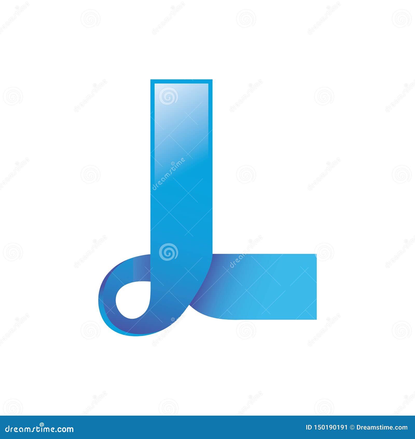 Letter L Logo Gradient Vector Stock Vector - Illustration of decoration ...