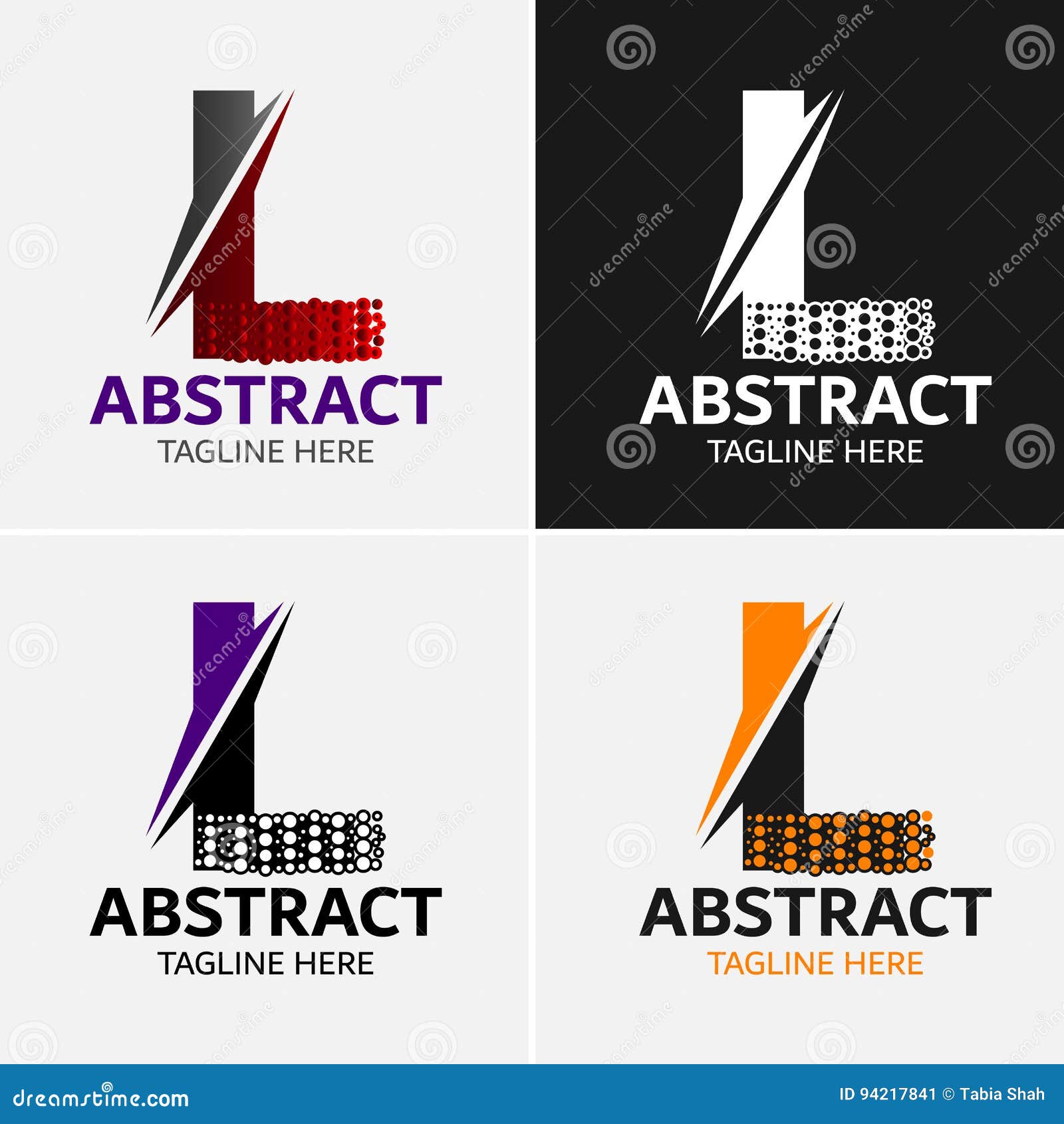 Letter L Logo Icon Design Template Elements Stock Vector - Illustration ...