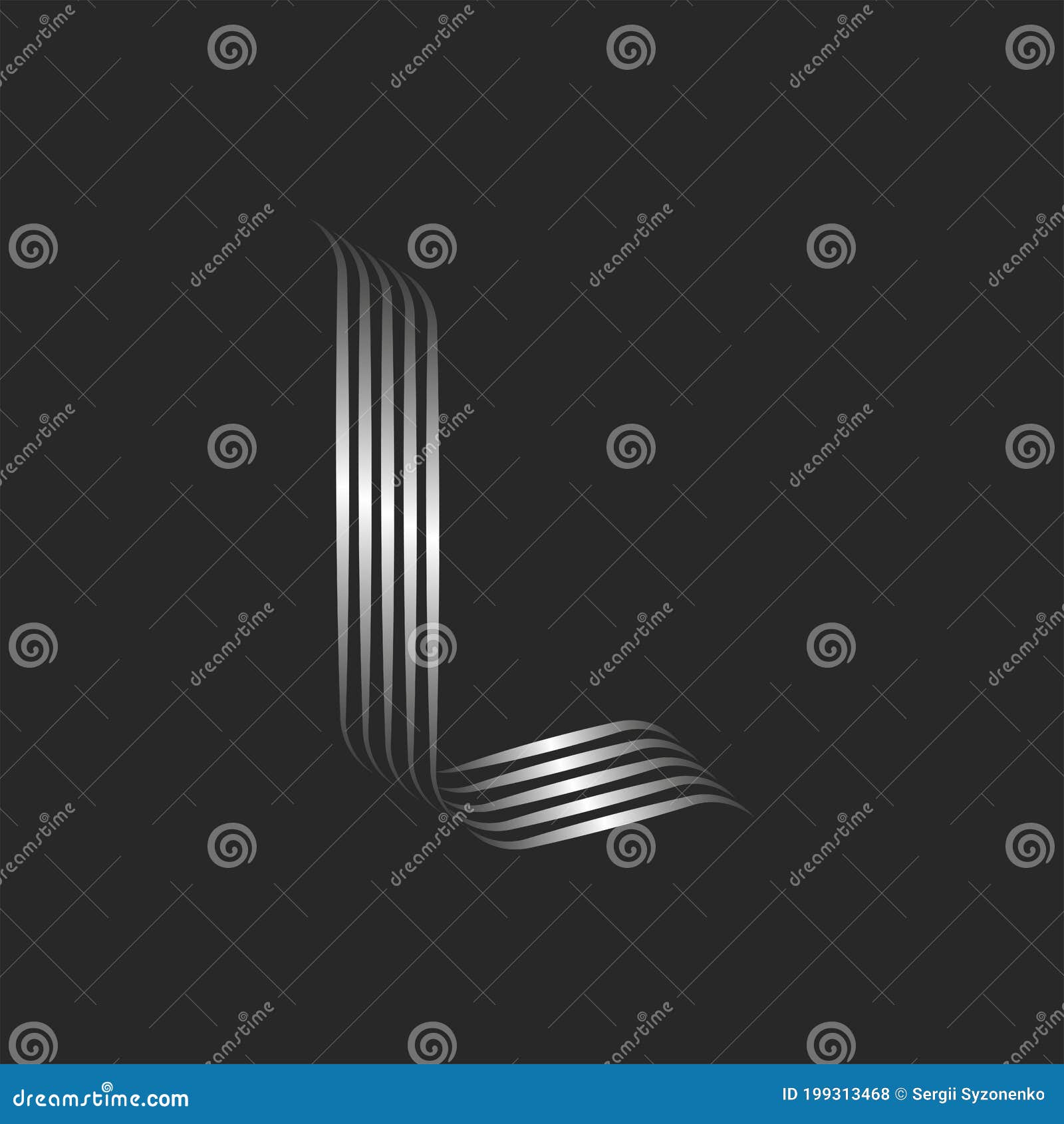 Letter L Logo Monogram Initial Inspiration, Minimal Style with Smooth ...