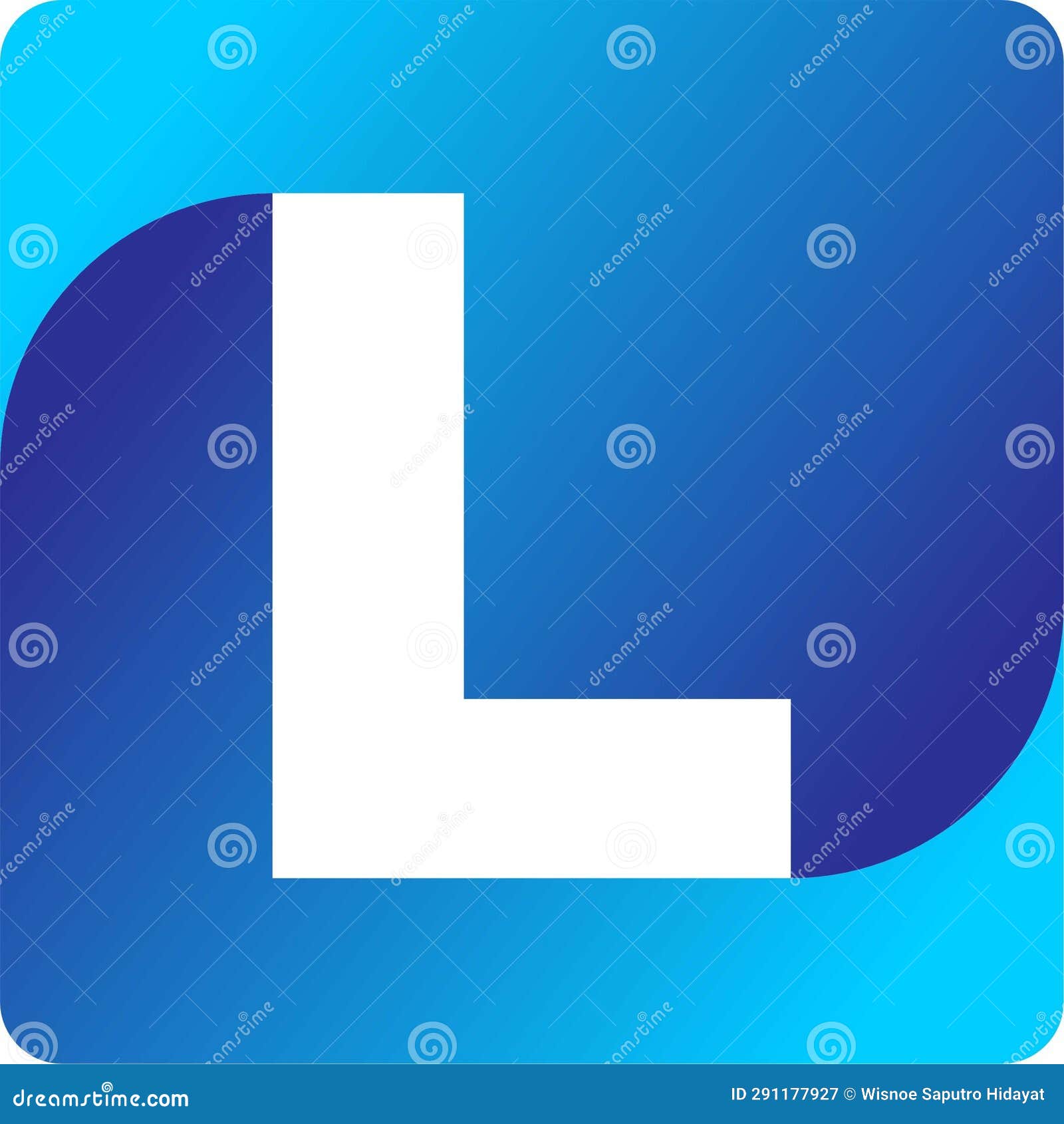 Letter L Monogram Vector Icon Stock Vector - Illustration of pattern ...