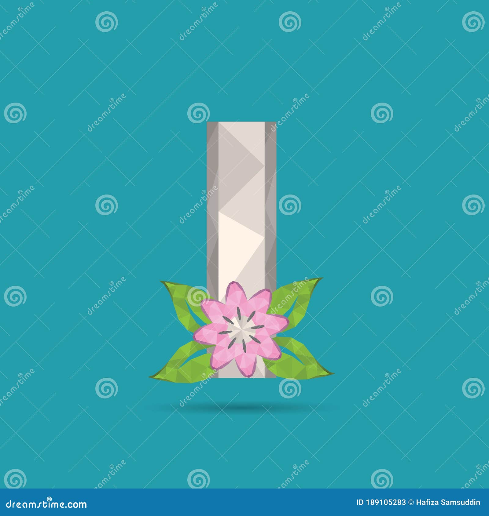 Letter L. Vector Illustration Decorative Design Stock Vector ...