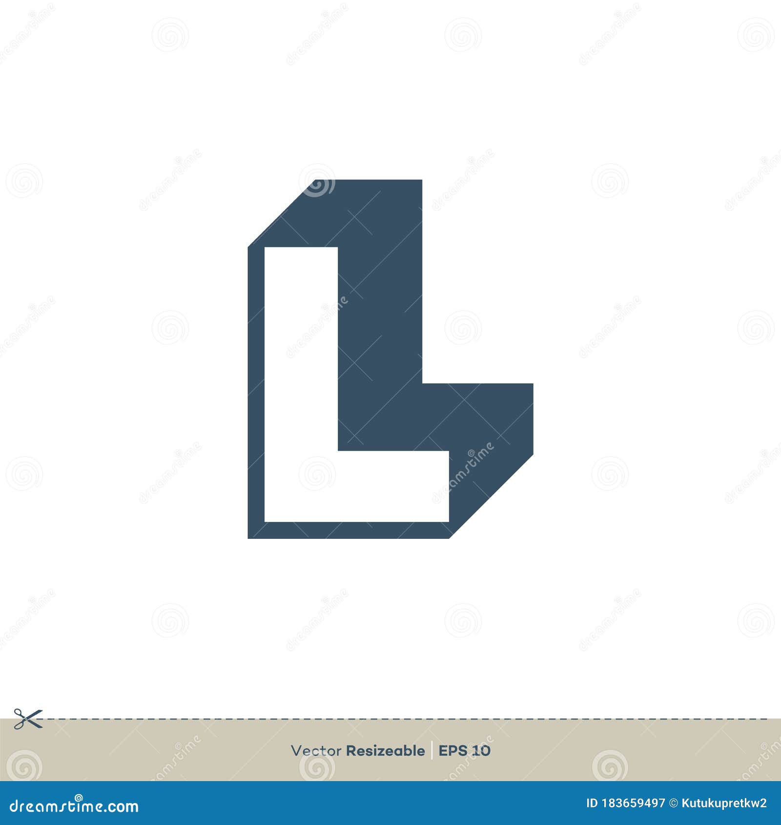Letter L Vector Logo Template Illustration Design. Vector EPS 10 Stock ...