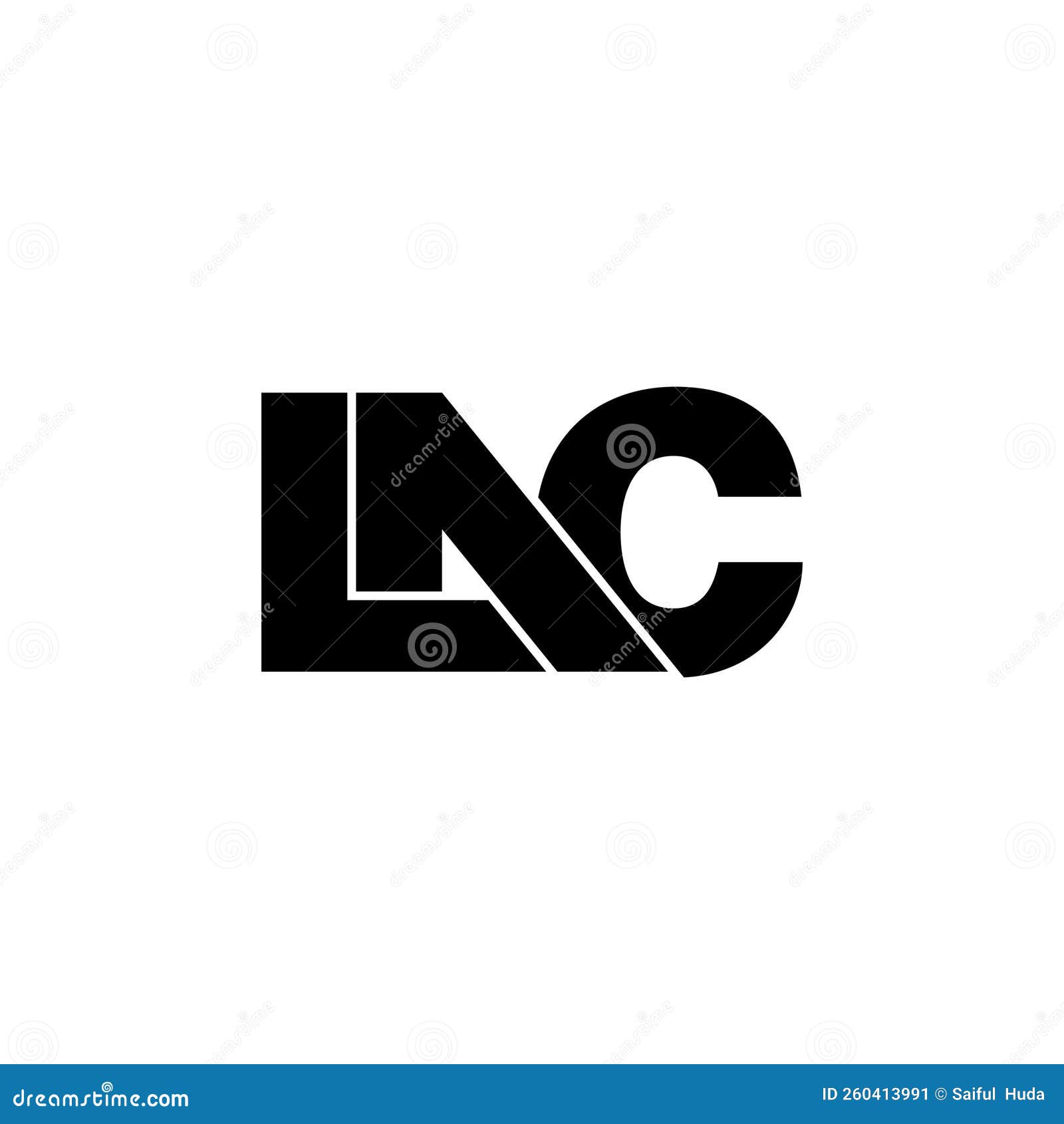Letter LAC Simple Monogram Logo Icon Design. Cartoon Vector ...