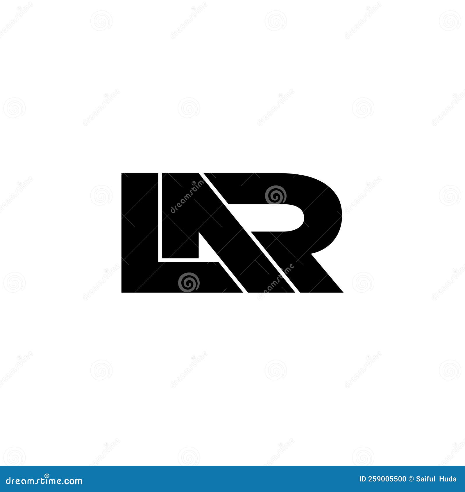 Letter LAR Simple Monogram Logo Icon Design. Vector Illustration ...