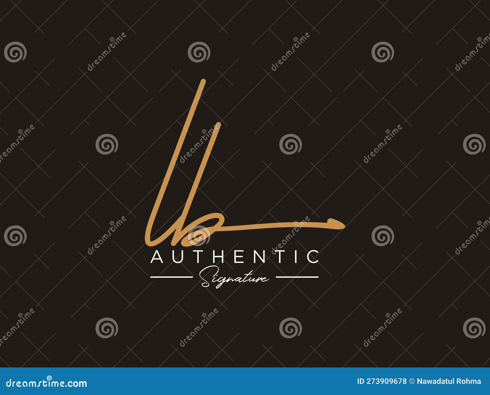 Letter LB Signature Logo Template Vector Stock Vector - Illustration of ...