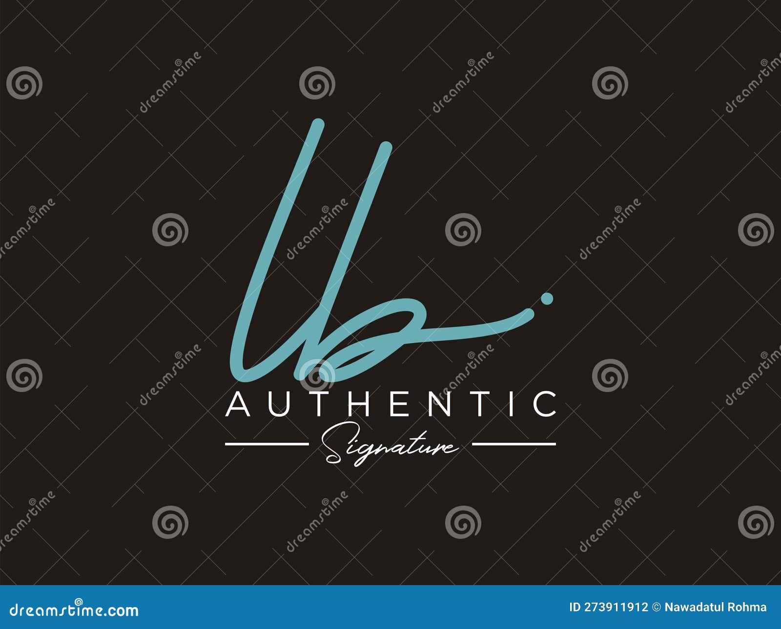 Letter LB Signature Logo Template Vector Stock Vector - Illustration of ...