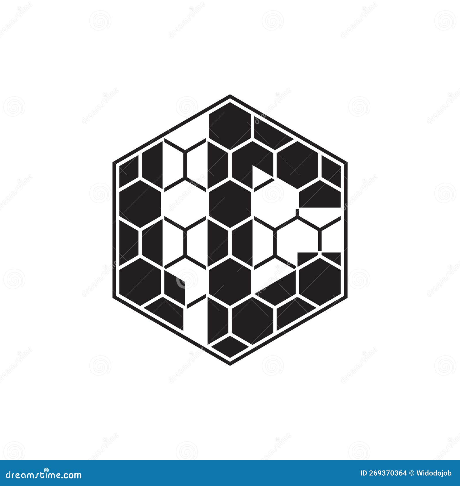 BEI HEXAGONAL LOGO Vector Illustration | CartoonDealer.com #245979070