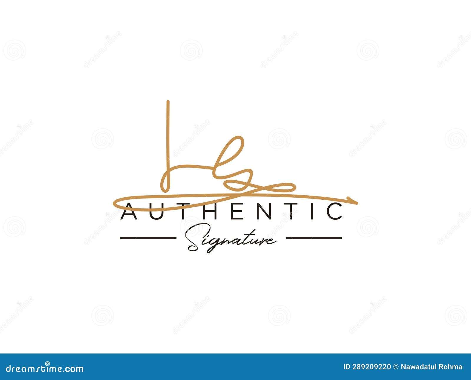 Letter LE Signature Logo Template Vector Stock Vector - Illustration of ...