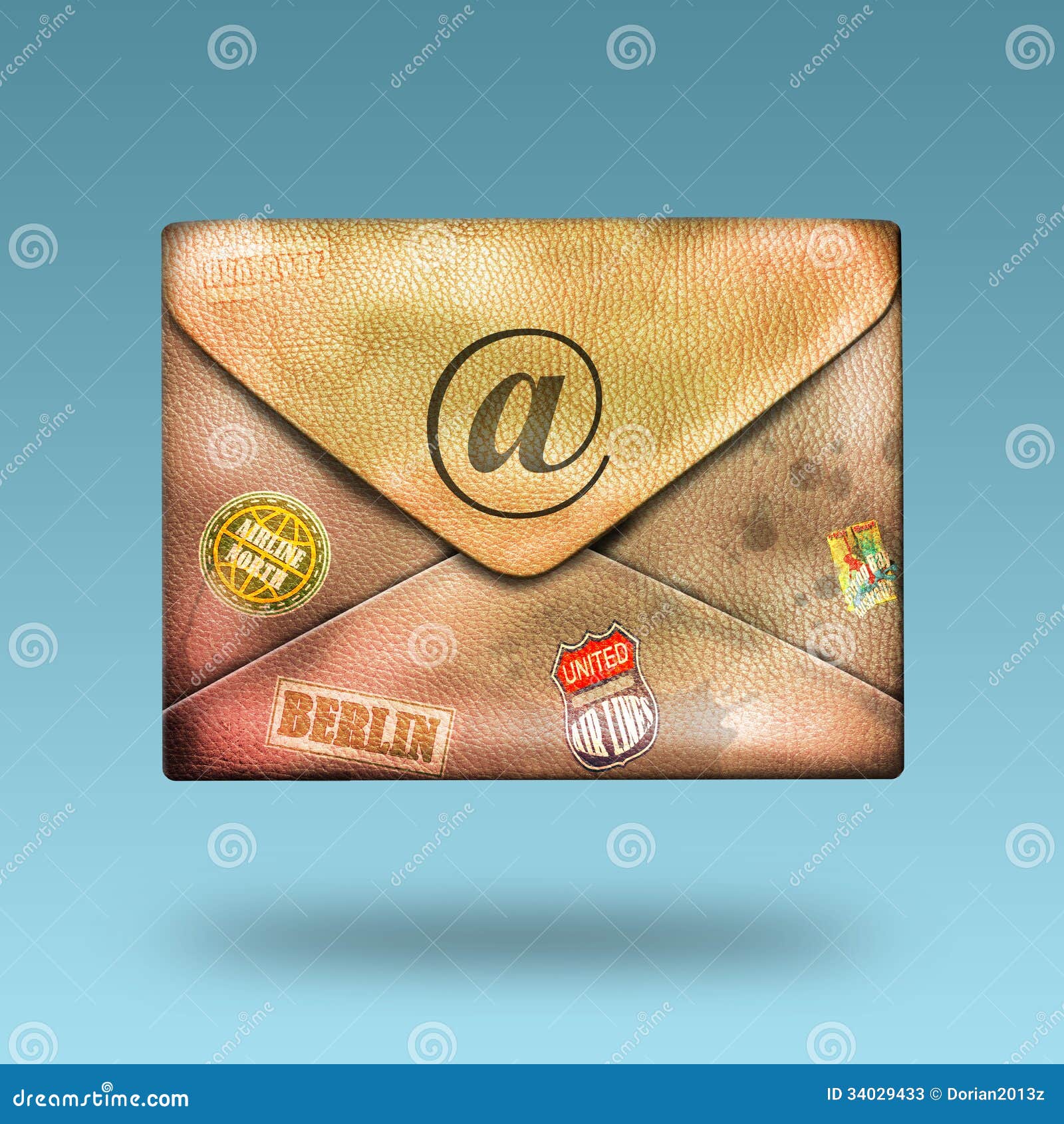 Letter stock image. Image of icon, envelope, network - 34029433
