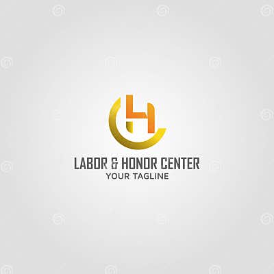 Letter LHC Vector Logo Design Template Stock Vector - Illustration of ...