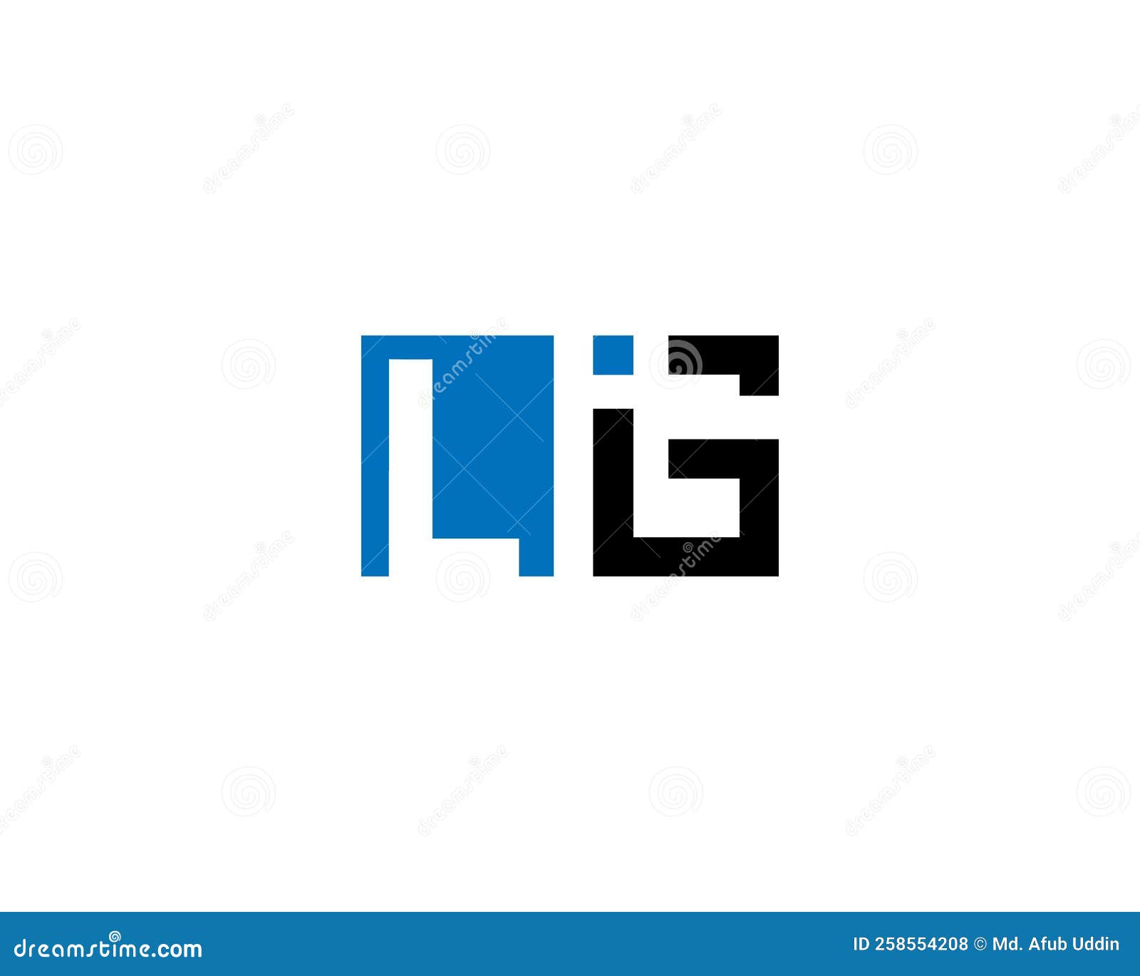 Letter LIG Logo Design Vector Stock Vector - Illustration of editable ...