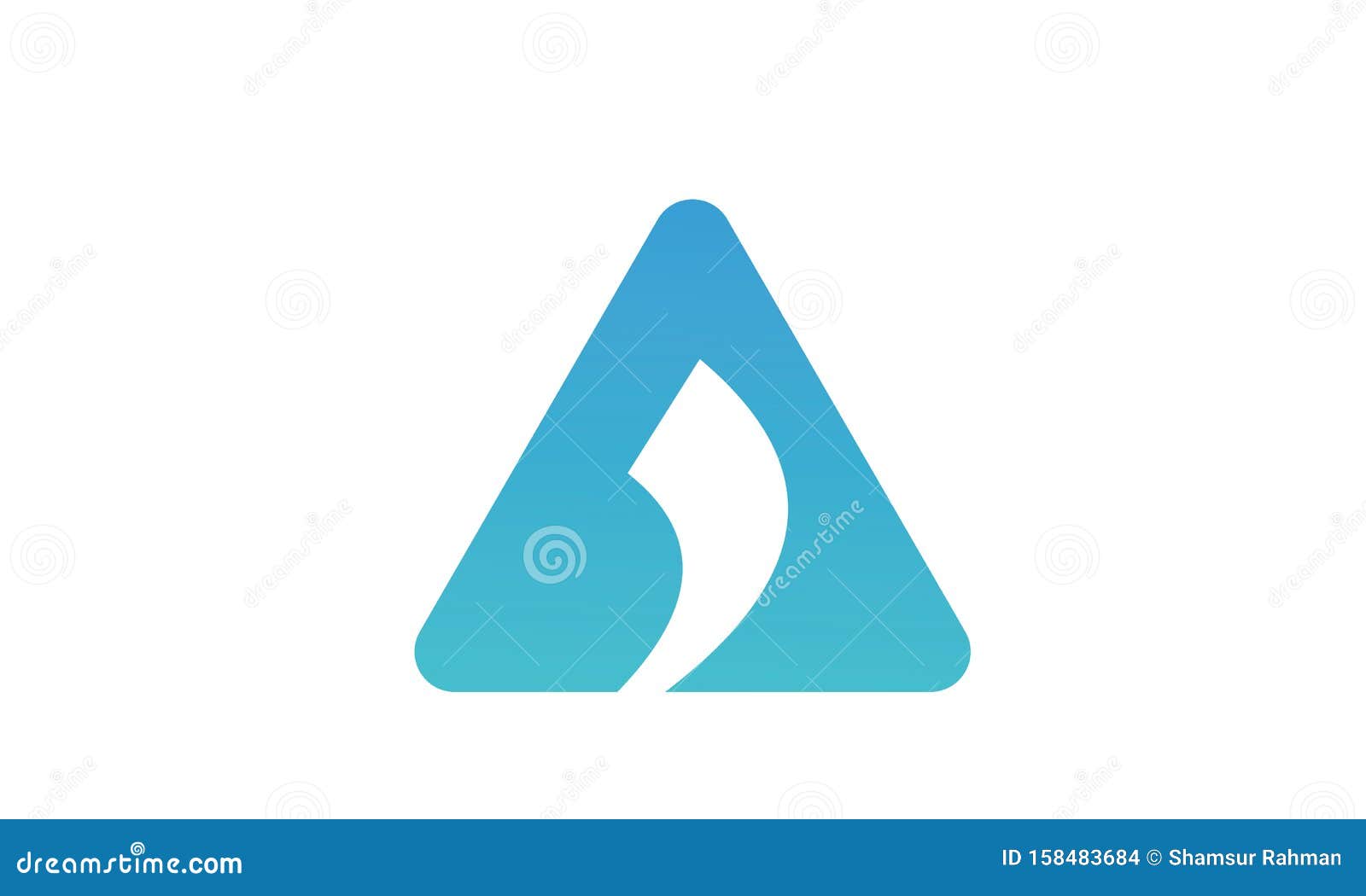 Letter a with a Link Logo Design Template Stock Vector - Illustration ...