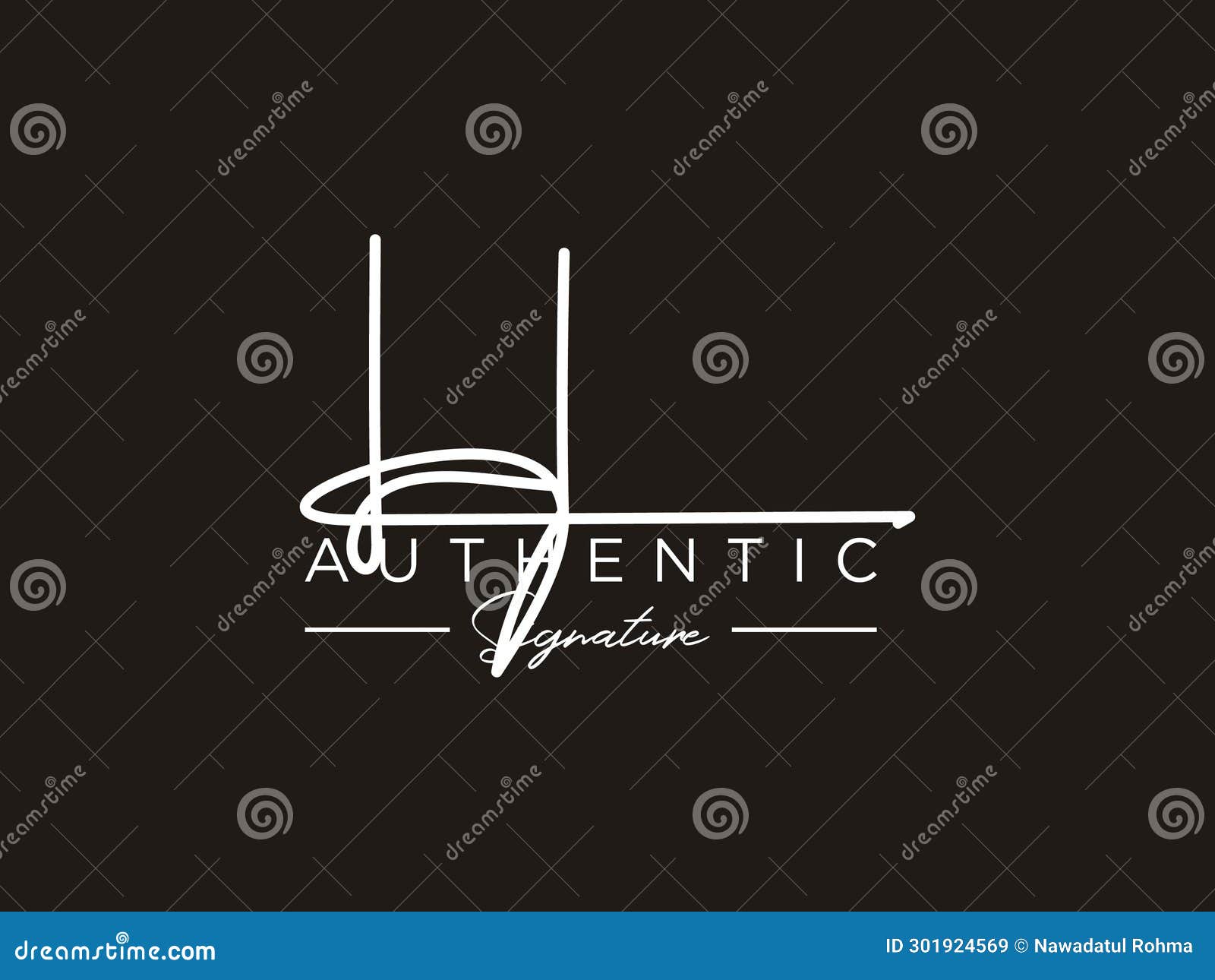 Letter LL Signature Logo Template Vector Stock Vector - Illustration of ...