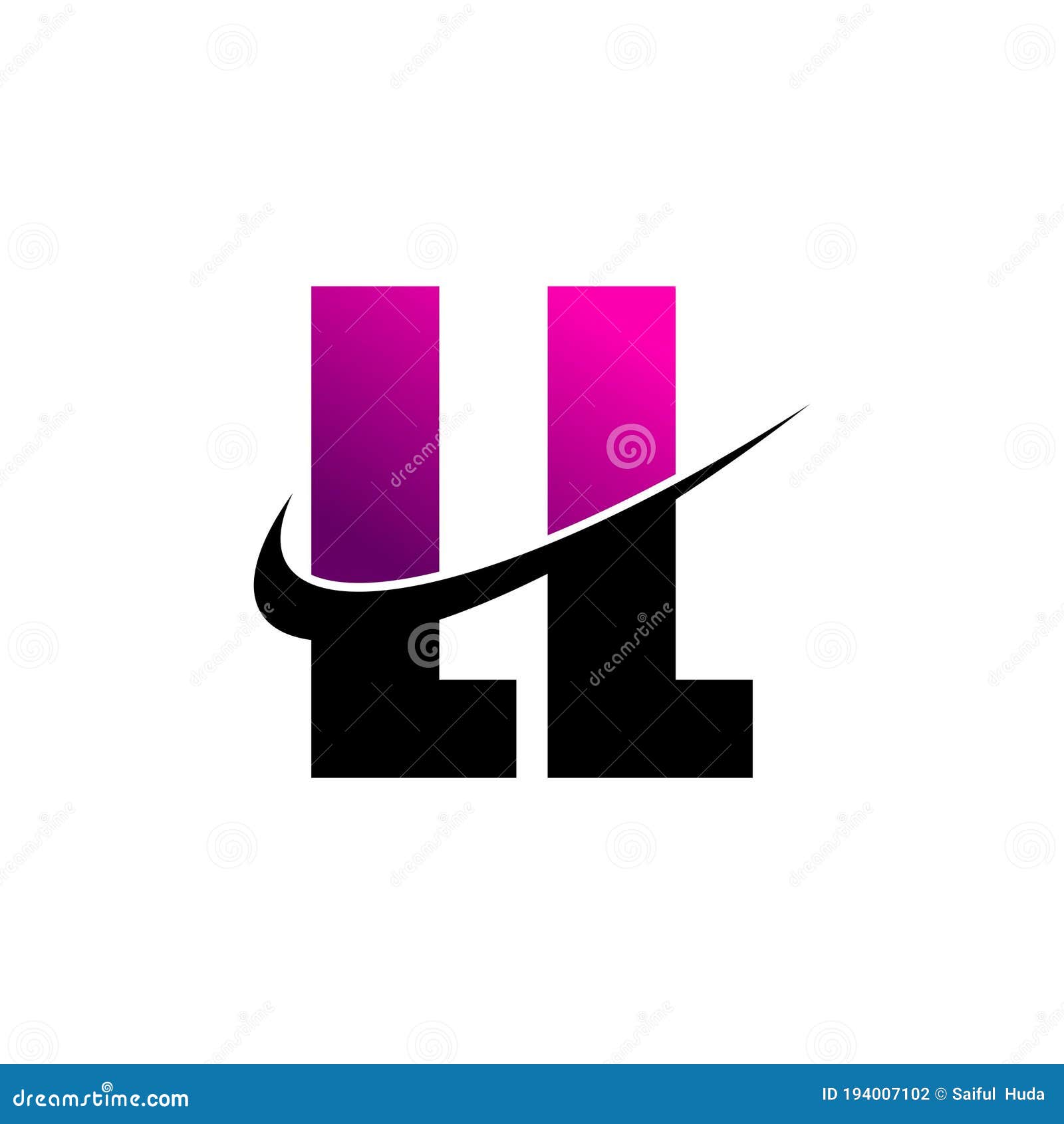 Letter LL Simple Monogram Logo Icon Design. Stock Vector - Illustration ...