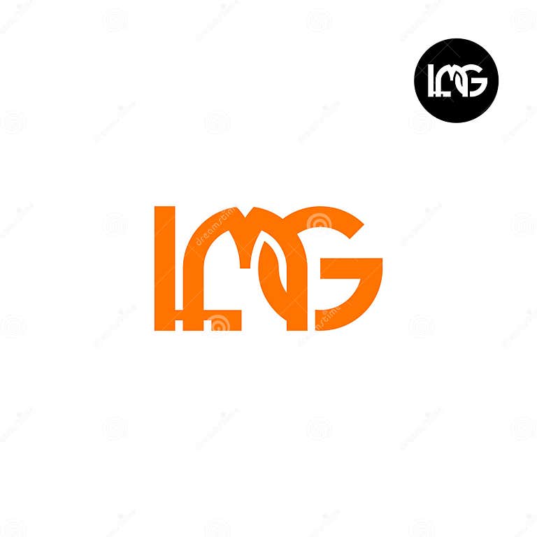 Letter LMG Monogram Logo Design Stock Vector - Illustration of monogram ...
