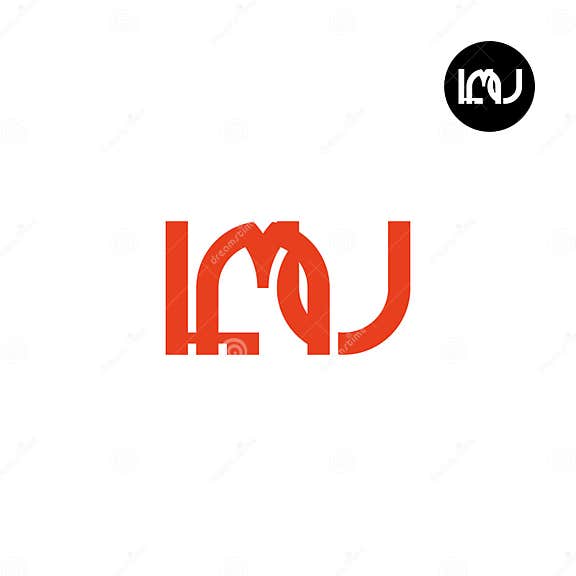 Letter LMU Monogram Logo Design Stock Illustration - Illustration of ...