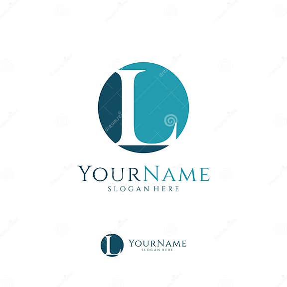 Letter LO Logo Design Template. Initial LO Logo Concept Vector Stock ...