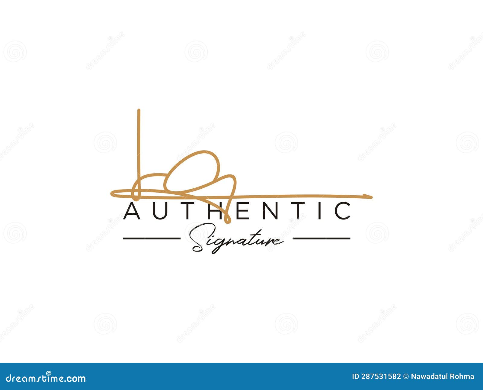 Letter LO Signature Logo Template Vector Stock Vector - Illustration of ...